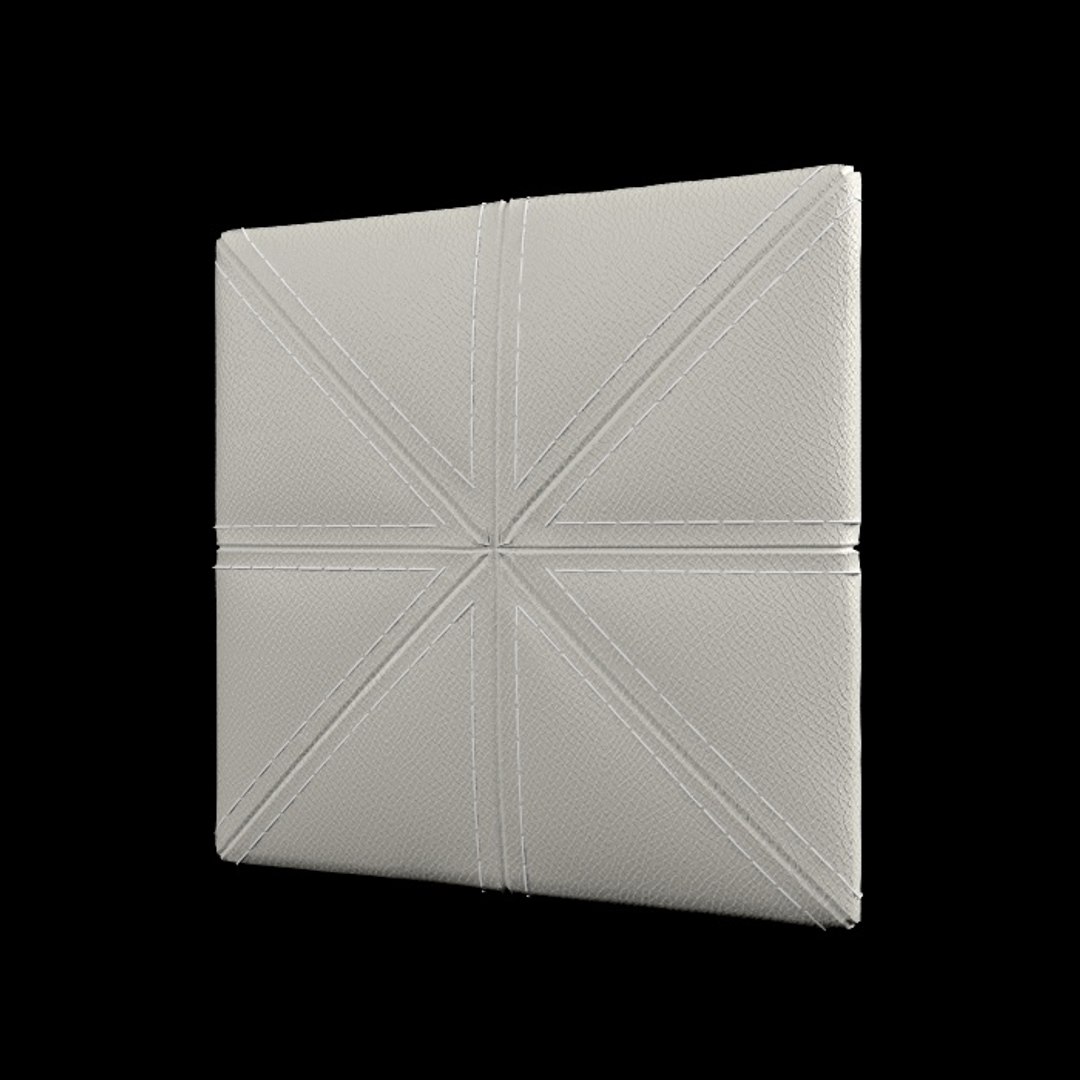 3d Panel Leather Valetti Walls Model