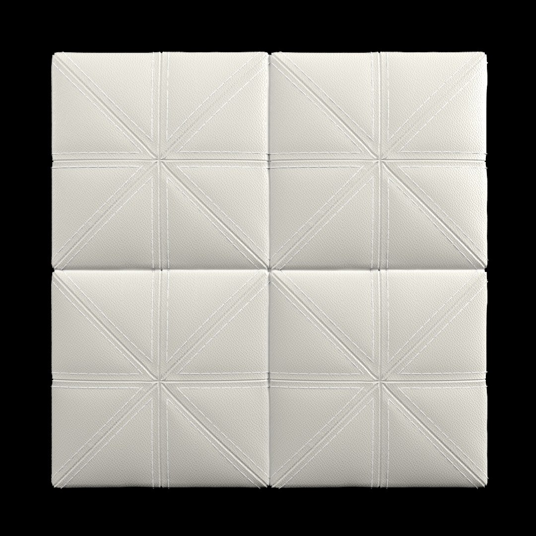 3d Panel Leather Valetti Walls Model