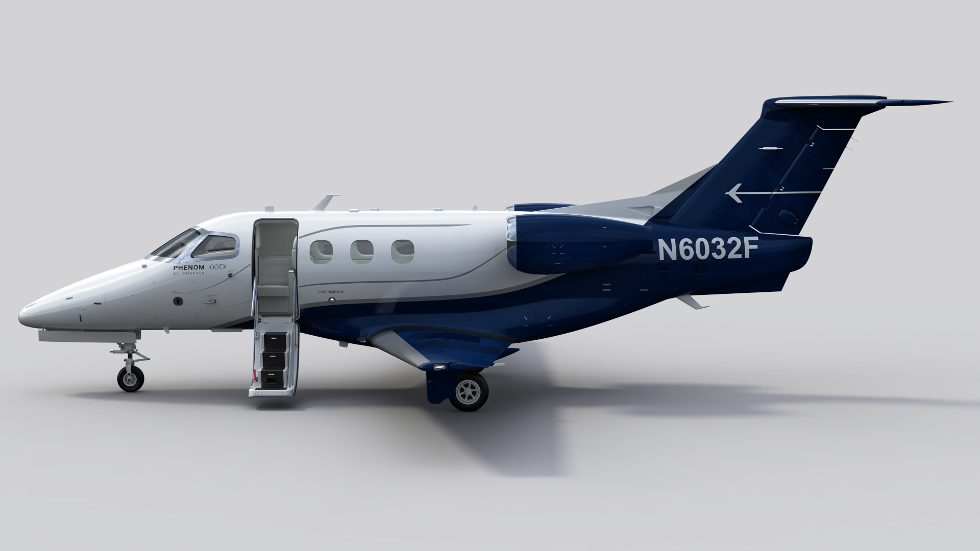 3D Embraer Phenom 100 EX Light Business Jet - TurboSquid 2178024