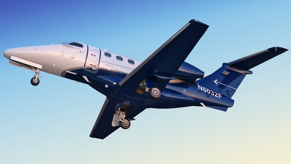 modelo 3d Jet ejecutivo ligero Embraer Phenom 100 EX - TurboSquid 2178024