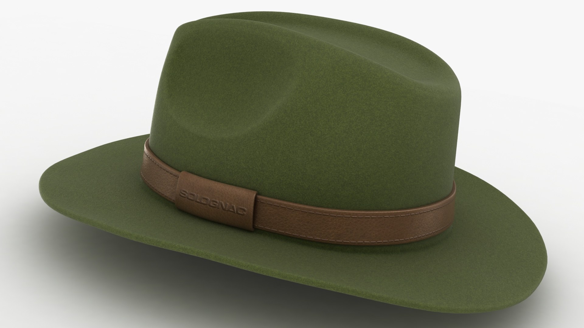 Realistic felt hunting hat 3D model - TurboSquid 1482931
