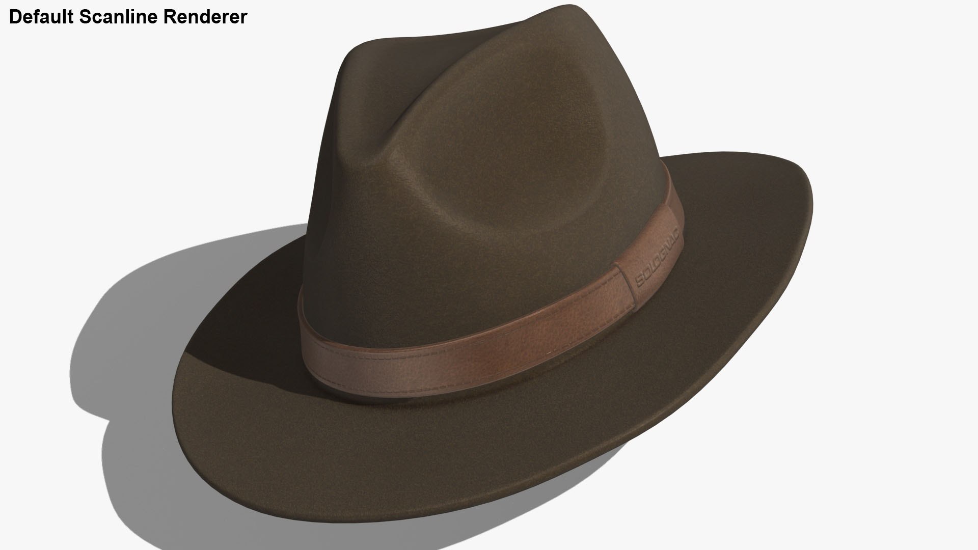 Realistic Felt Hunting Hat 3D Model - TurboSquid 1482931