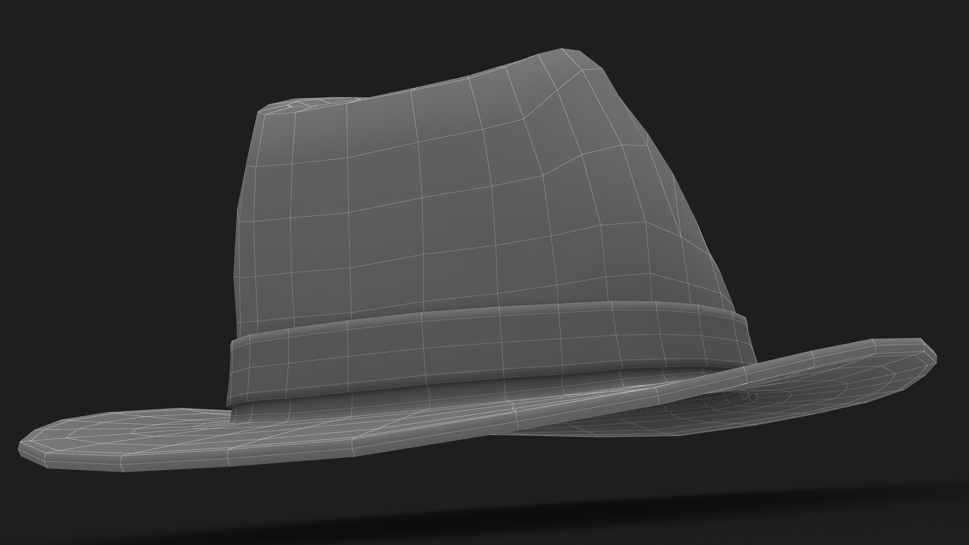 Realistic felt hunting hat 3D model - TurboSquid 1482931