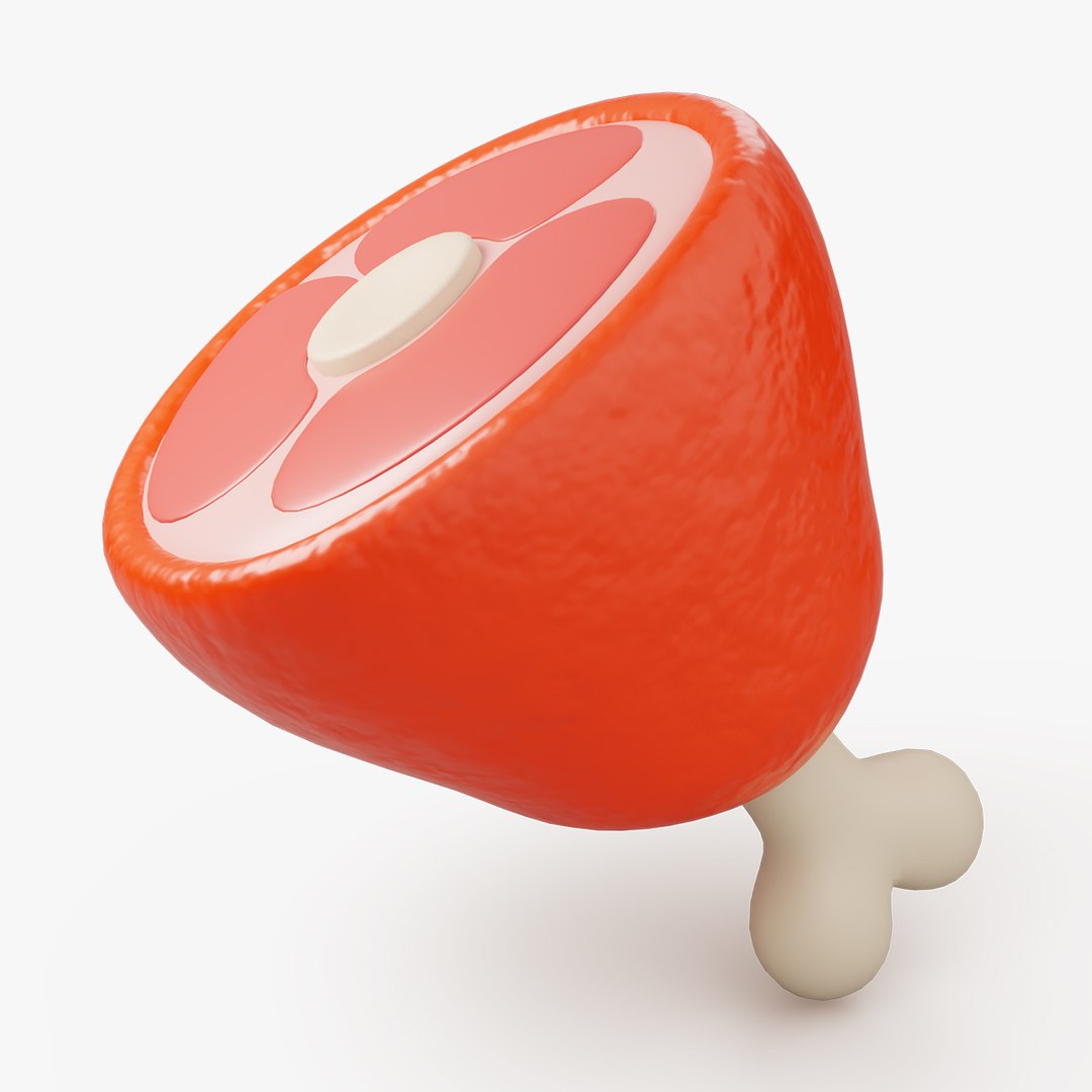 Stylized Meat Cut 3D Model - TurboSquid 2421077
