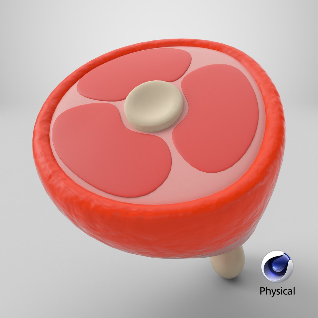 Stylized Meat Cut 3D Model - TurboSquid 2421077