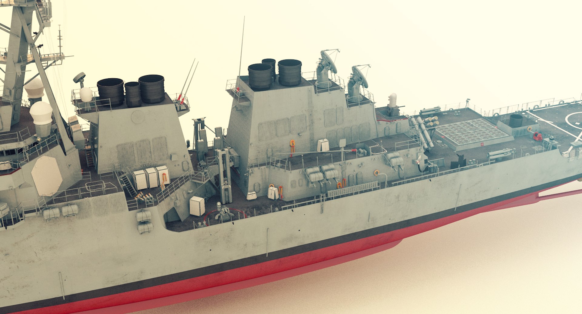 Uss decatur ddg 3D - TurboSquid 1393182