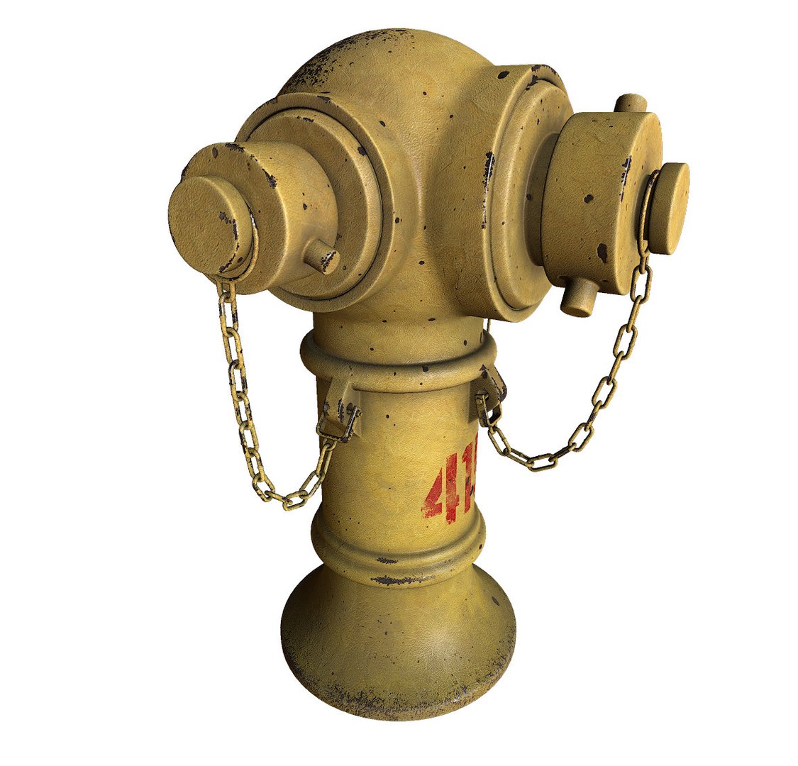 Hong Kong Hydrant 3d Model
