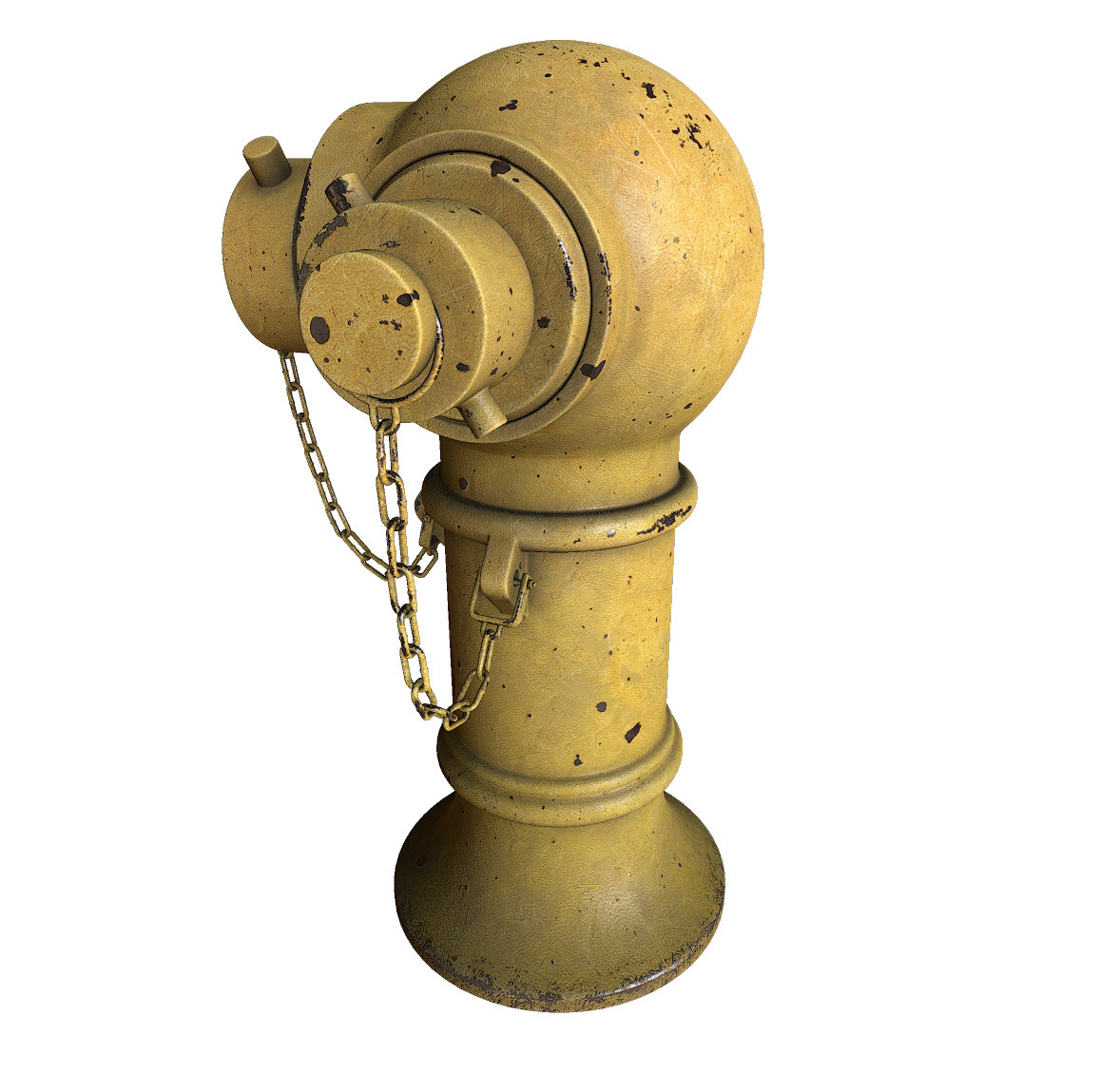 hong kong hydrant 3d model