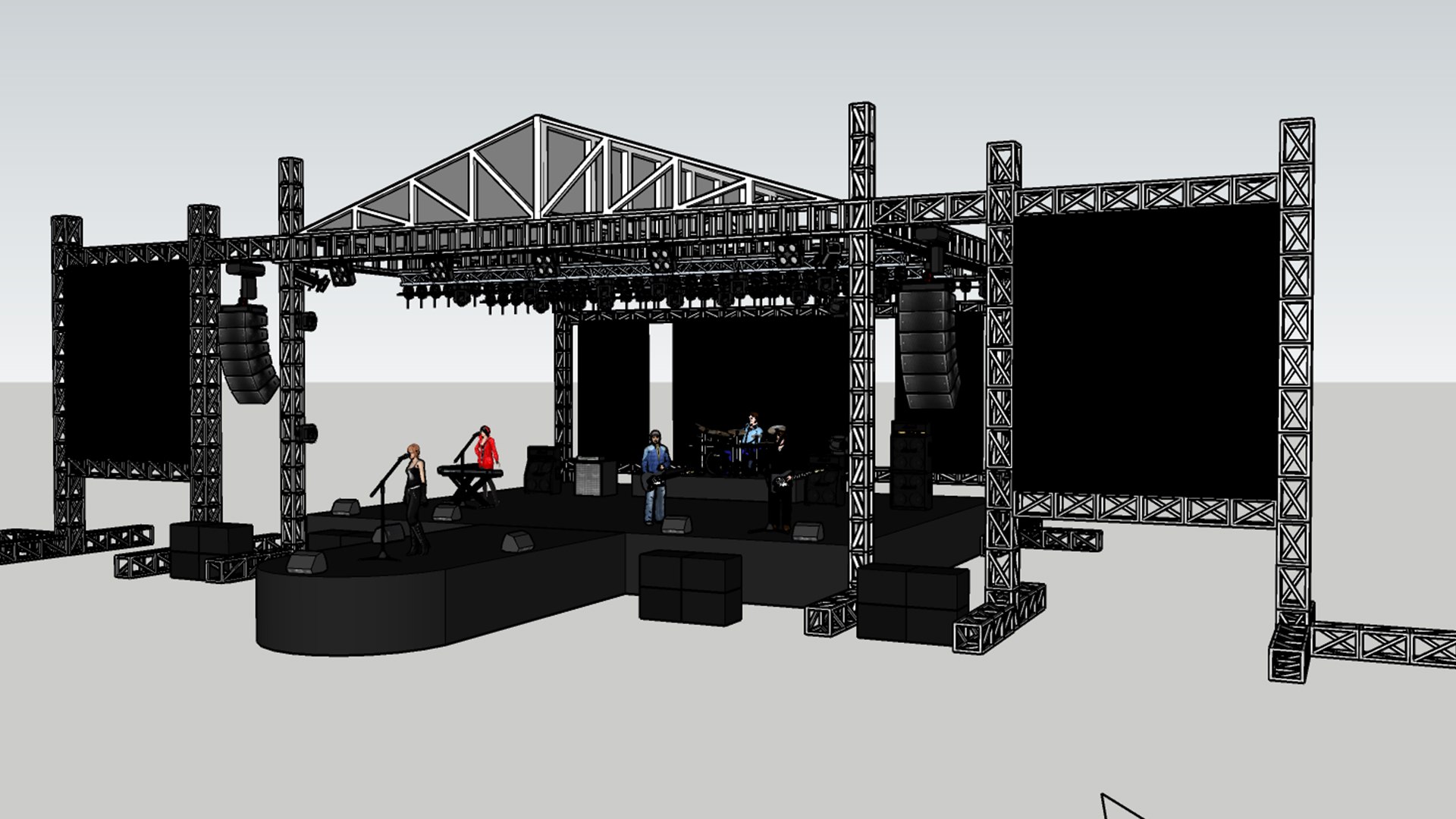 EVENT RIGGING 12X10 3D - TurboSquid 2079040