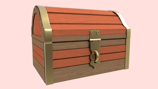 3D Treasure Chest 3D model - TurboSquid 1893134