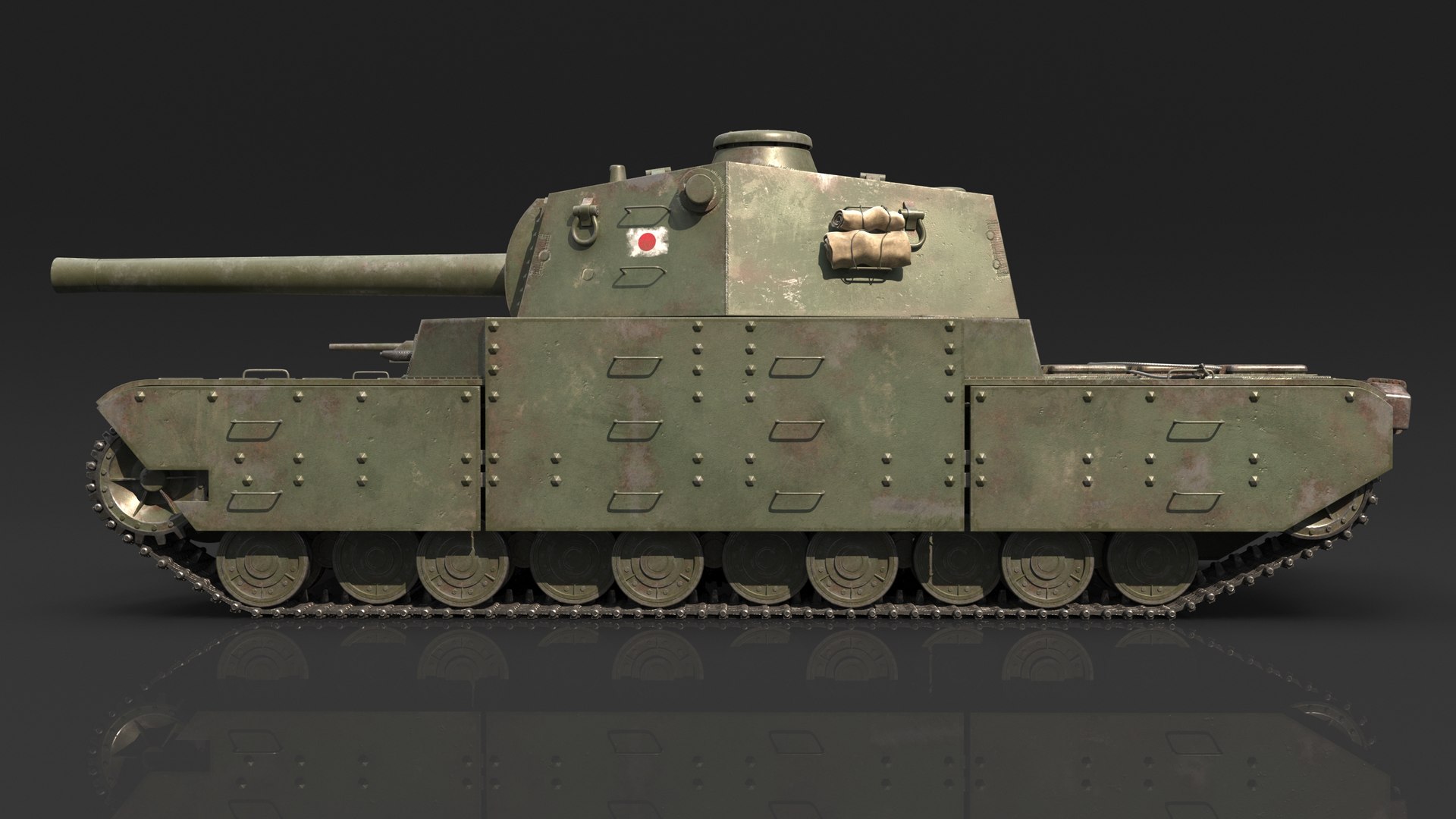 3D Type 2605 Super Heavy Model - TurboSquid 1511532