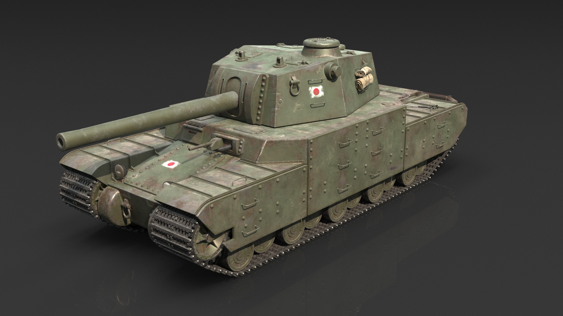 3D Type 2605 Super Heavy Model - TurboSquid 1511532