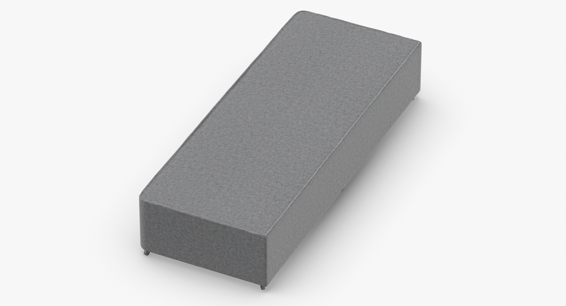 3D Grey Bed Bases - TurboSquid 1731784