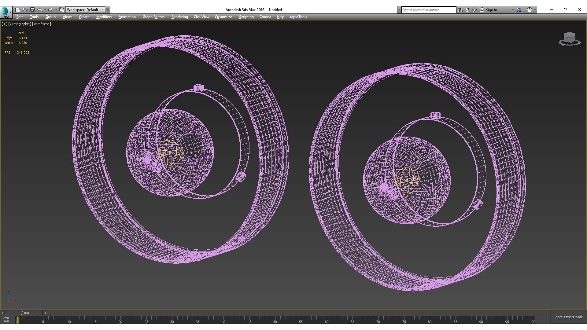 3D Ceramic Disc Orb - In Common With - TurboSquid 2173554