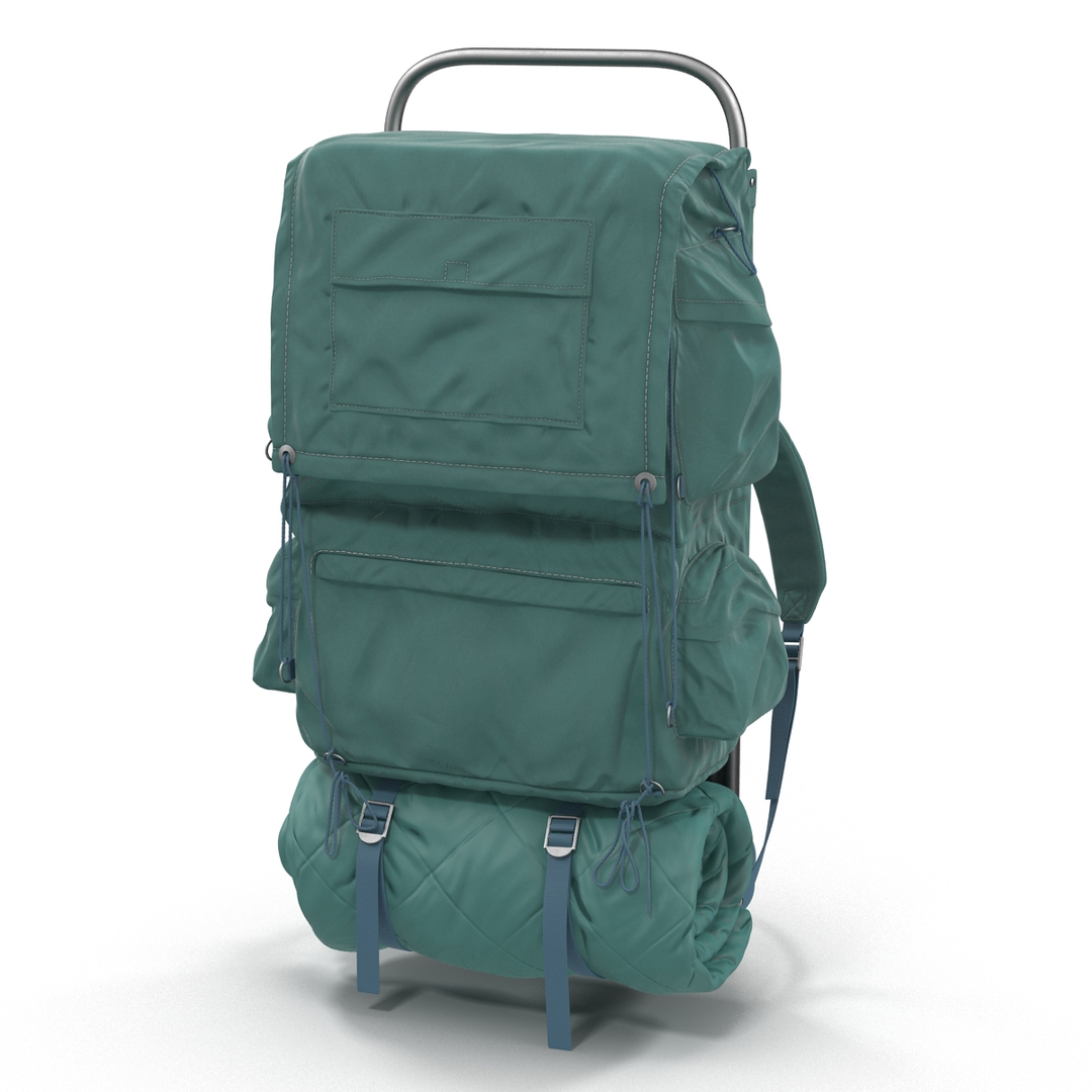 3d backpacks 4 model