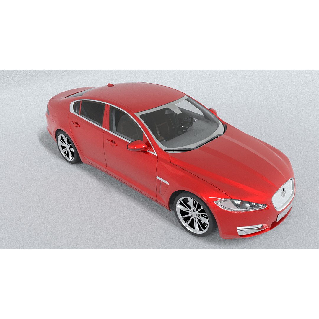 Laos Jaguar XF II - TurboSquid 2293555