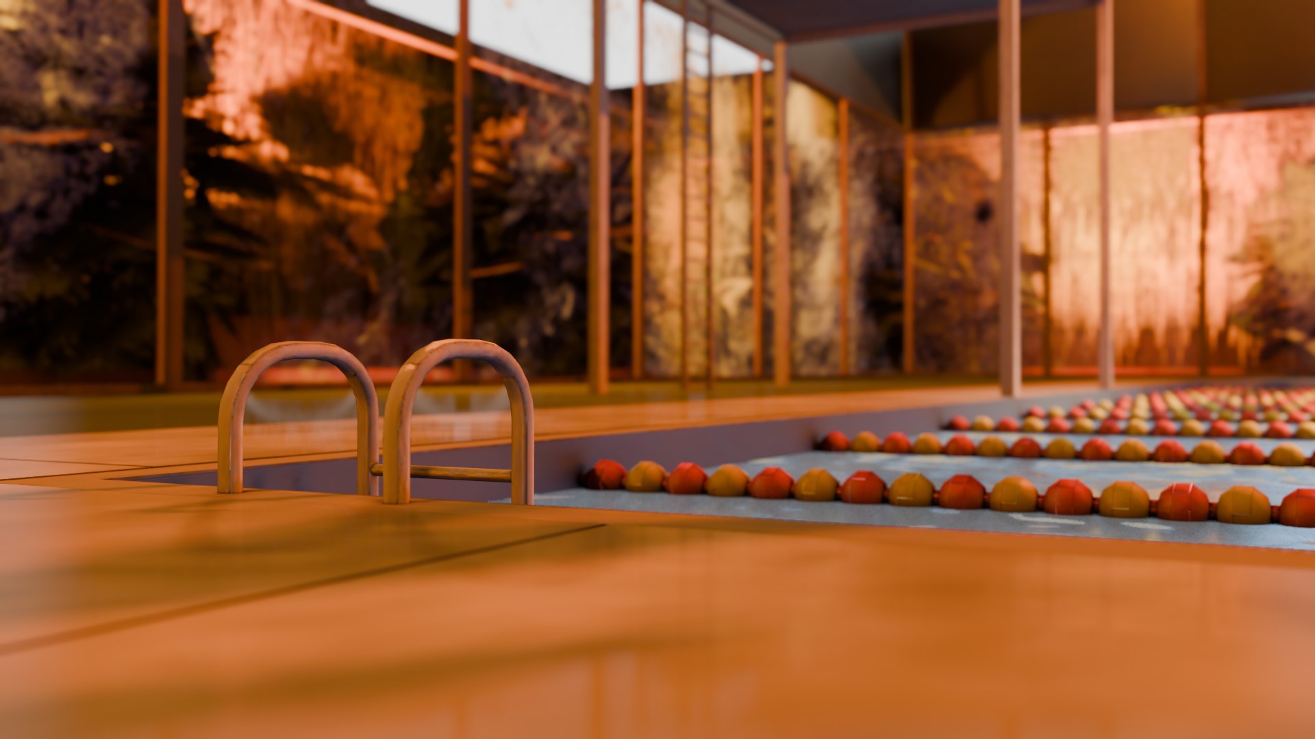 VR Swimming Pool Model - TurboSquid 2159106