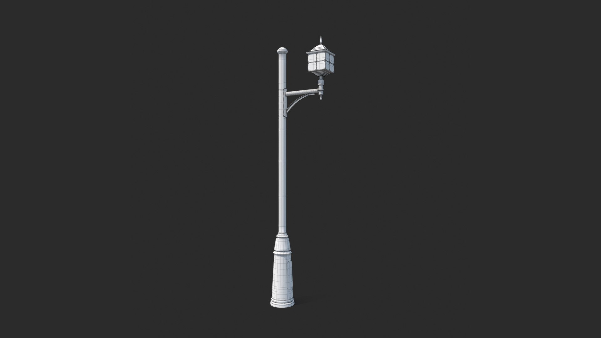 3D Street Lamp - TurboSquid 2162075