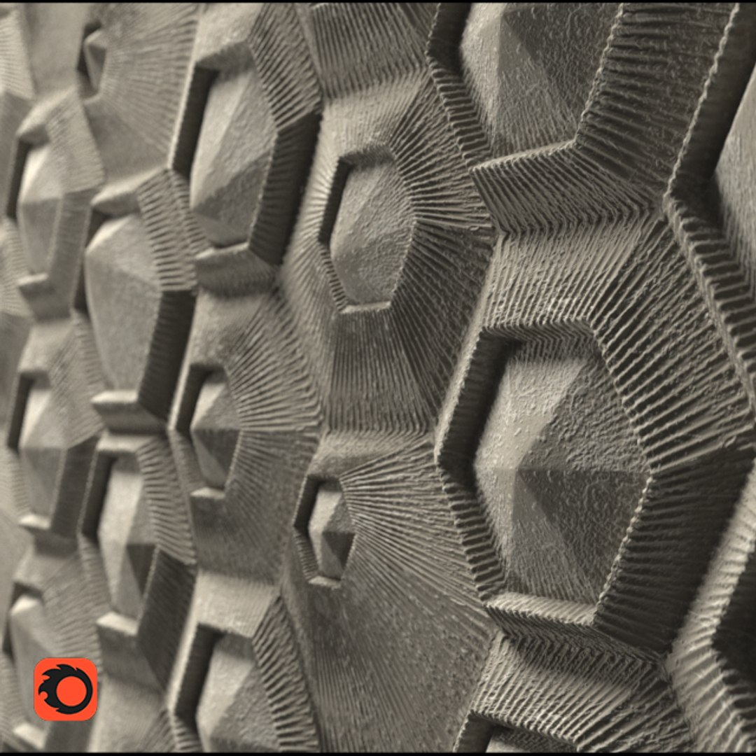 3D Panel Hxf-04 Hexagons - TurboSquid 1190528