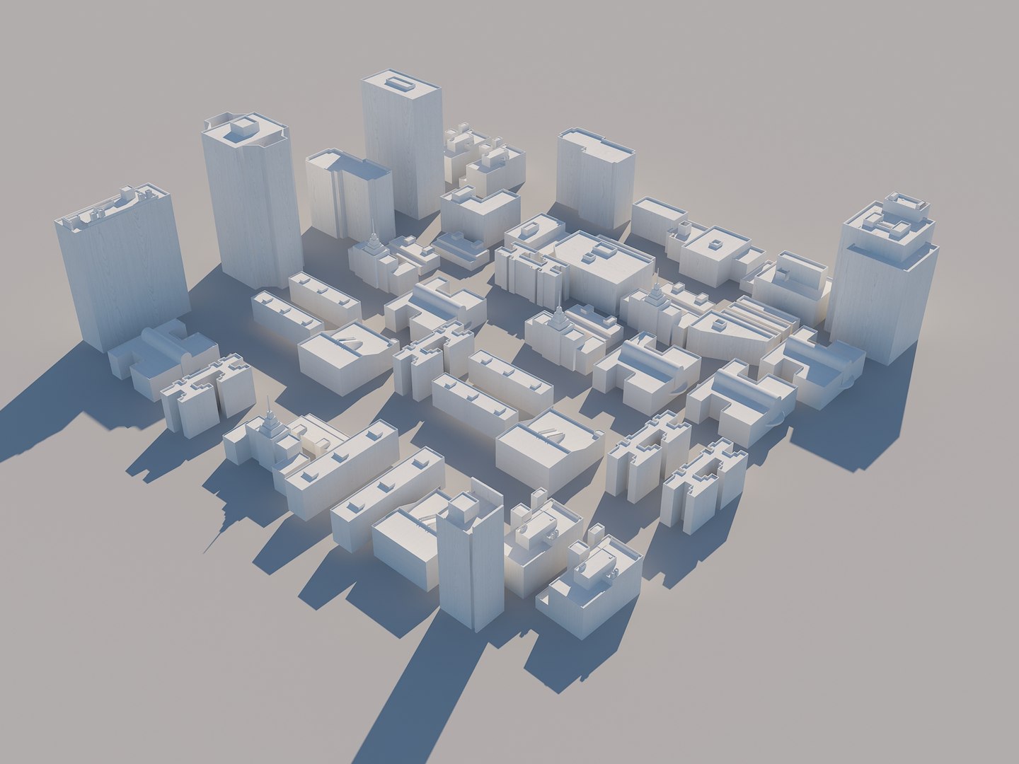 3D Building Box Building Block Distribution Building Model - TurboSquid ...