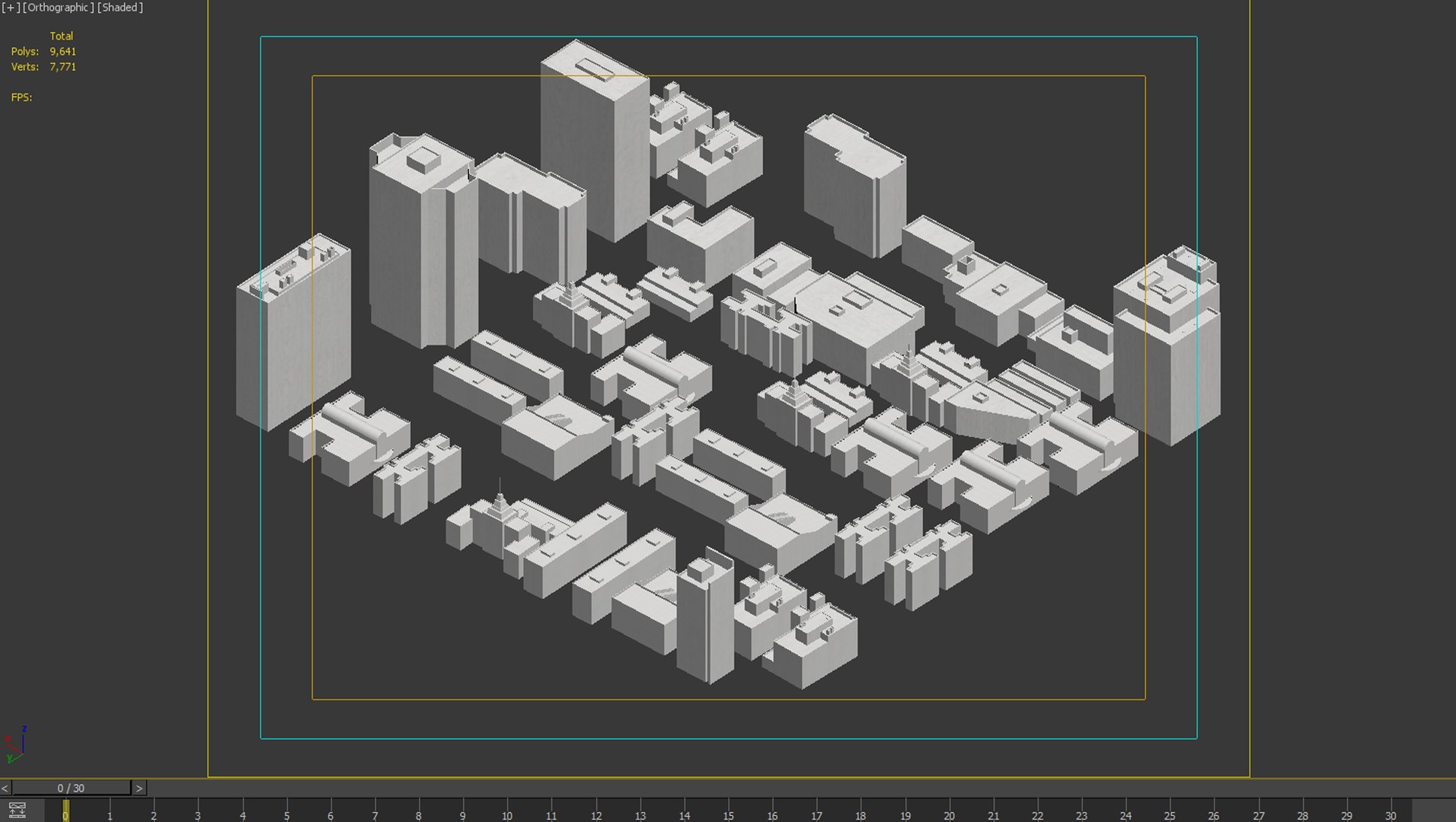 3D Building Box Building Block Distribution Building Model - TurboSquid ...