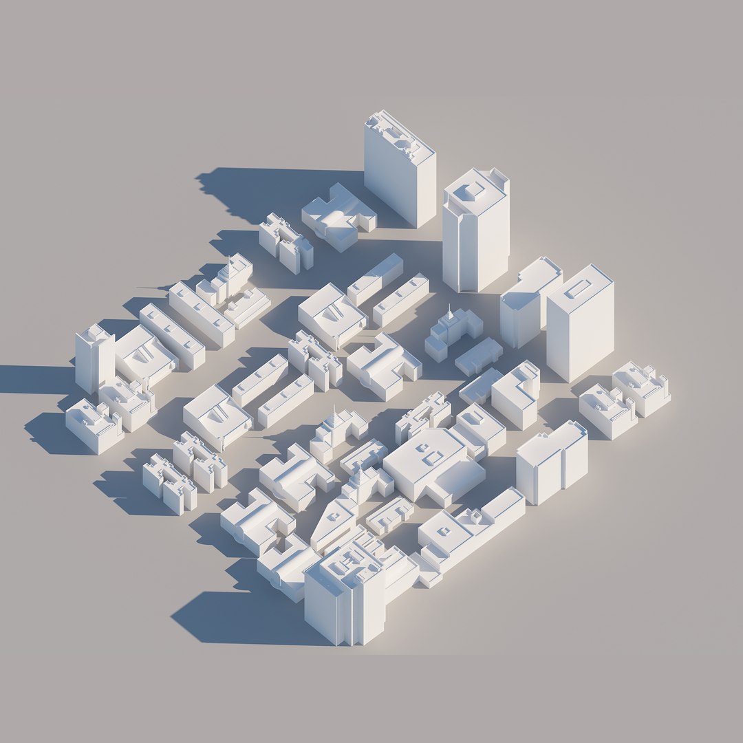 3D Building Box Building Block Distribution Building Model - TurboSquid ...