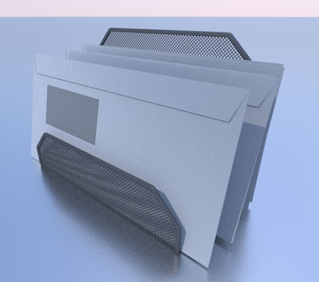 3d Wire Mesh Letter Holder