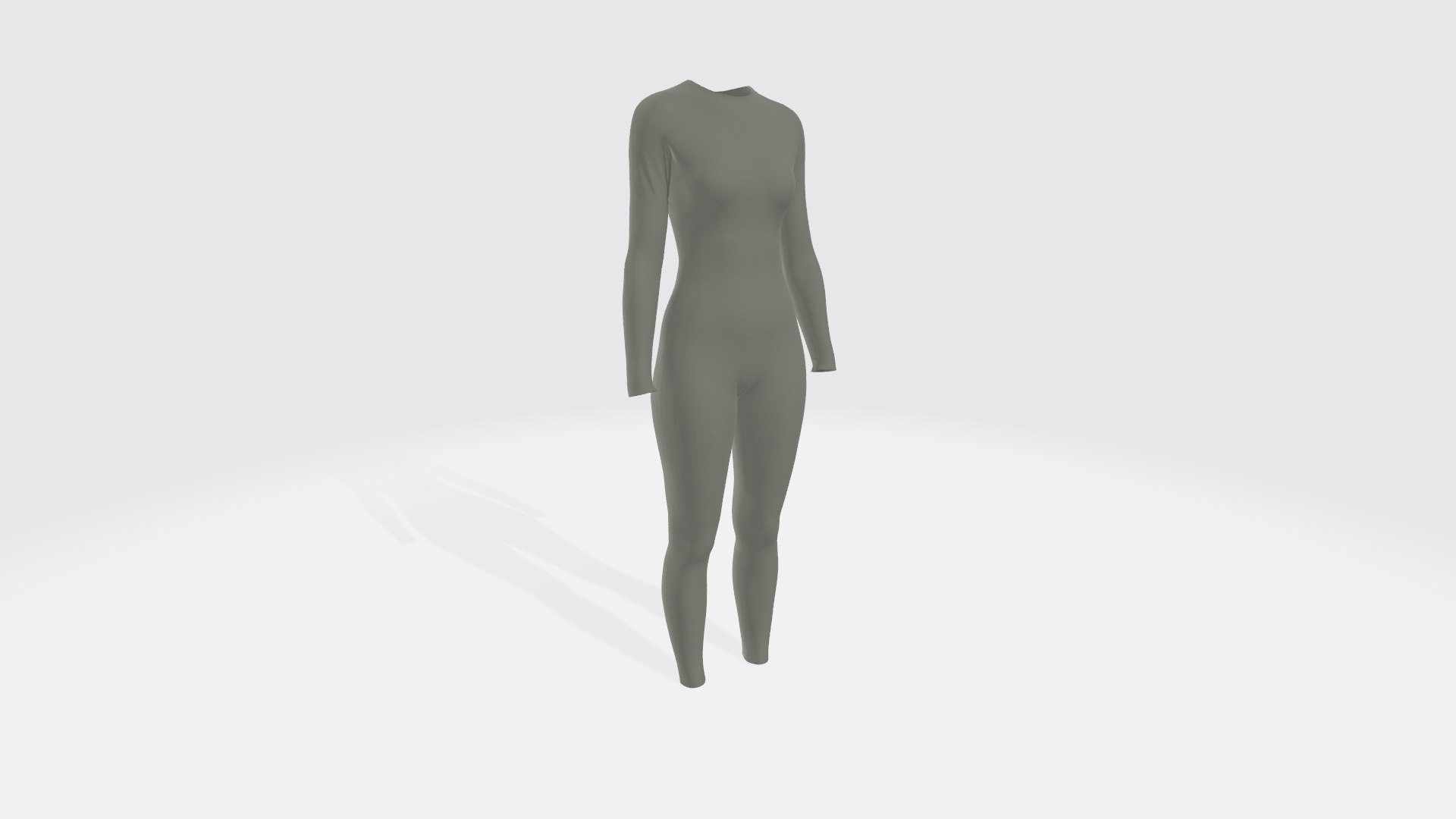 Bodysuit - Basic 3D Model - TurboSquid 1913950