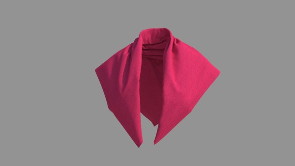 Women Scarf 3D model - TurboSquid 1973880
