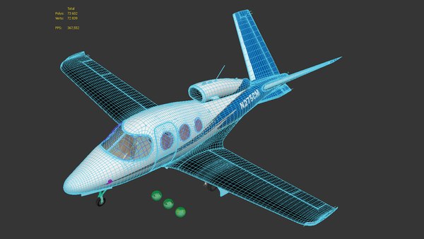 3D Aircraft Cirrus Vision Jet SF50 - TurboSquid 1849402