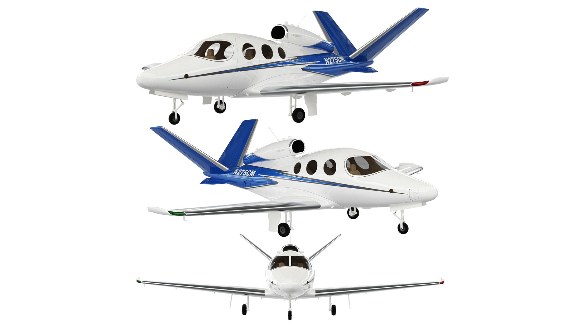 3D Aircraft Cirrus Vision Jet SF50 - TurboSquid 1849402