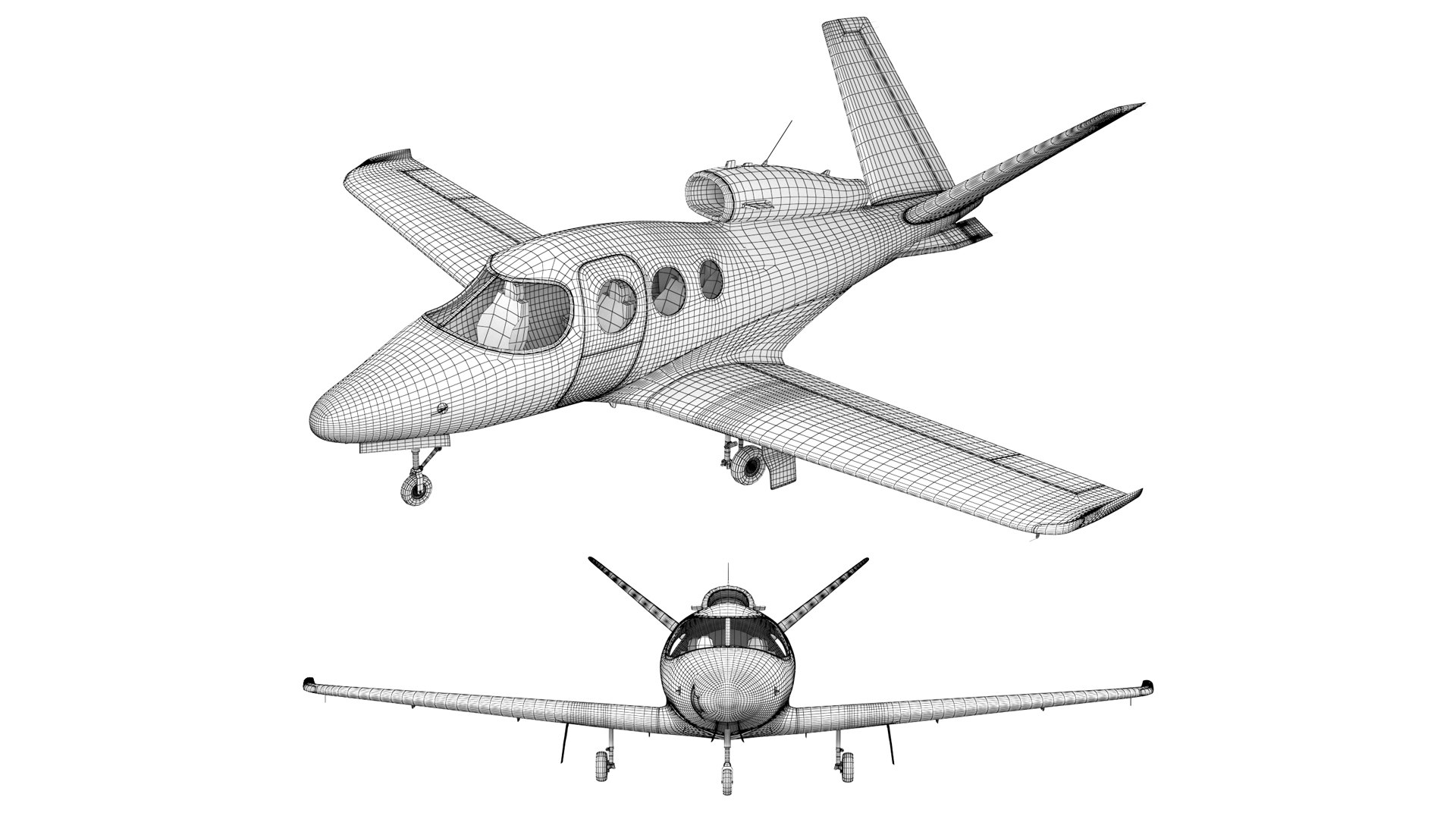 3D Aircraft Cirrus Vision Jet SF50 - TurboSquid 1849402