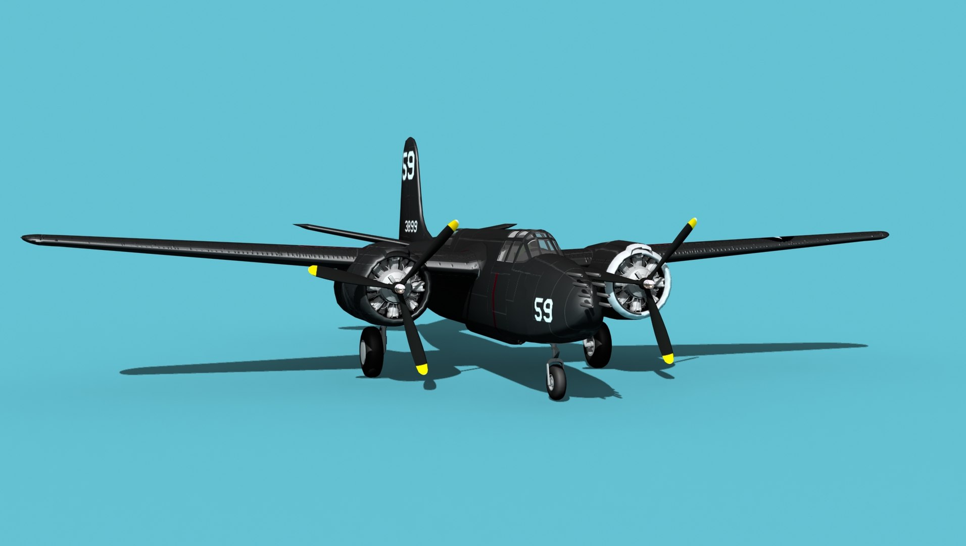 Douglas P70 Night Hawk V02 3D - TurboSquid 1917773