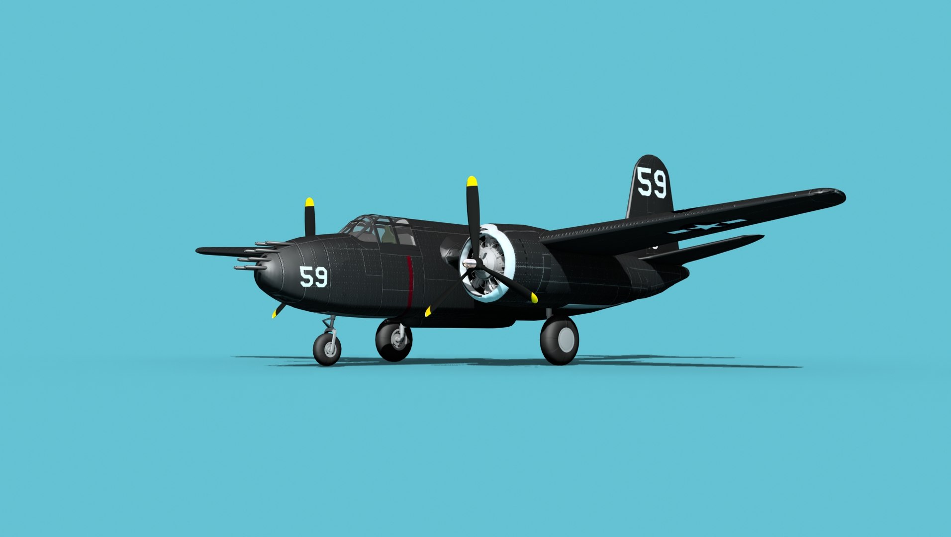 Douglas P70 Night Hawk V02 3D - TurboSquid 1917773