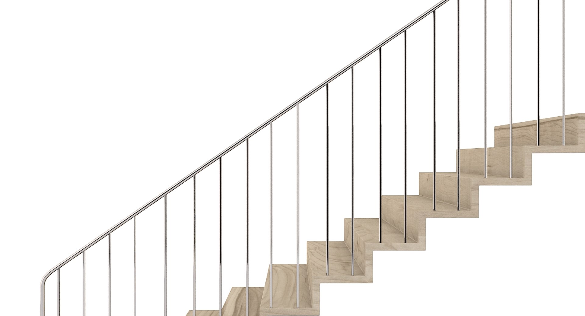 Realistic Stairs 3D - TurboSquid 1414144