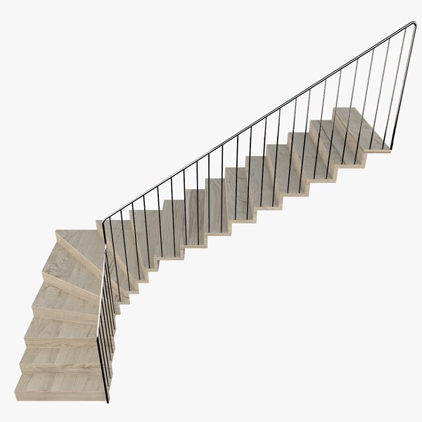 Realistic stairs 3D - TurboSquid 1414144