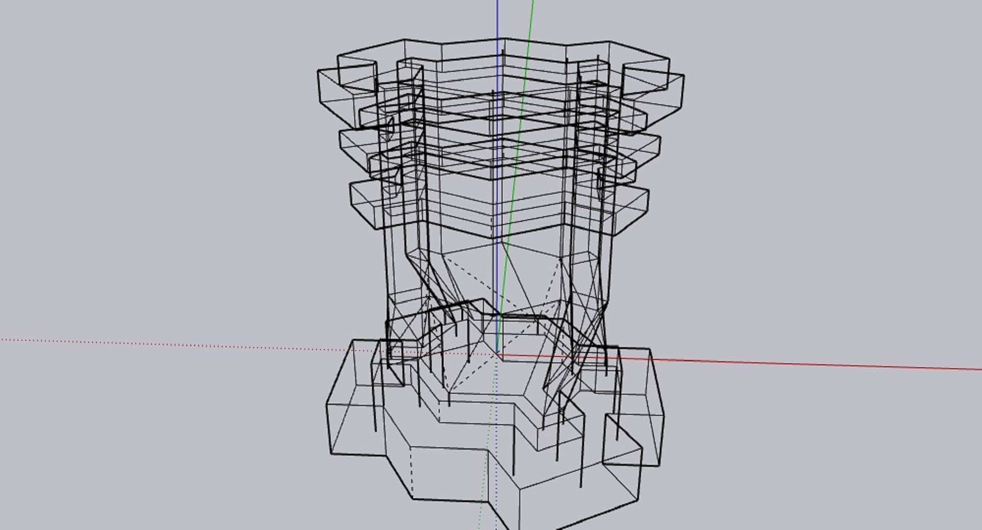 Pedestal Sculpture Statue Base 3D - TurboSquid 2056211