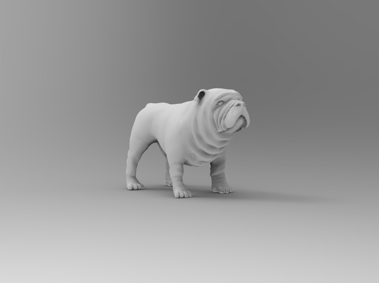 Bull Dog Model - TurboSquid 1516544