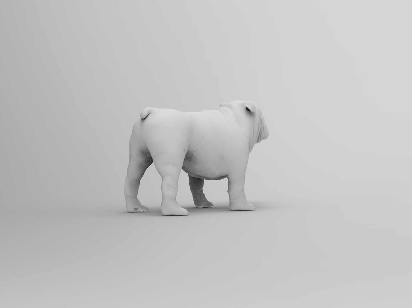 Bull Dog Model - TurboSquid 1516544