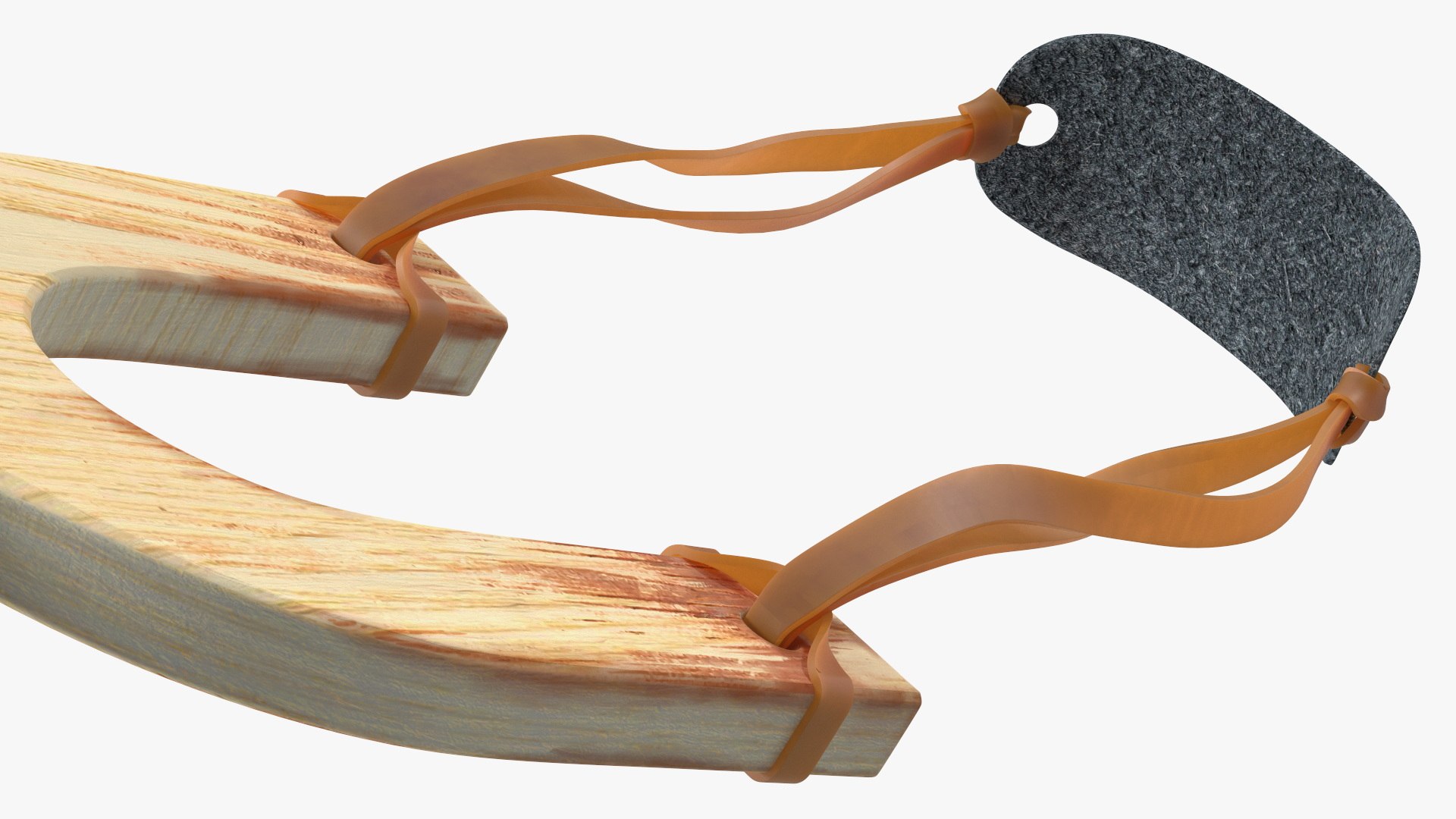 3D Catapult Slingshot Bright Wood Model - TurboSquid 2028921