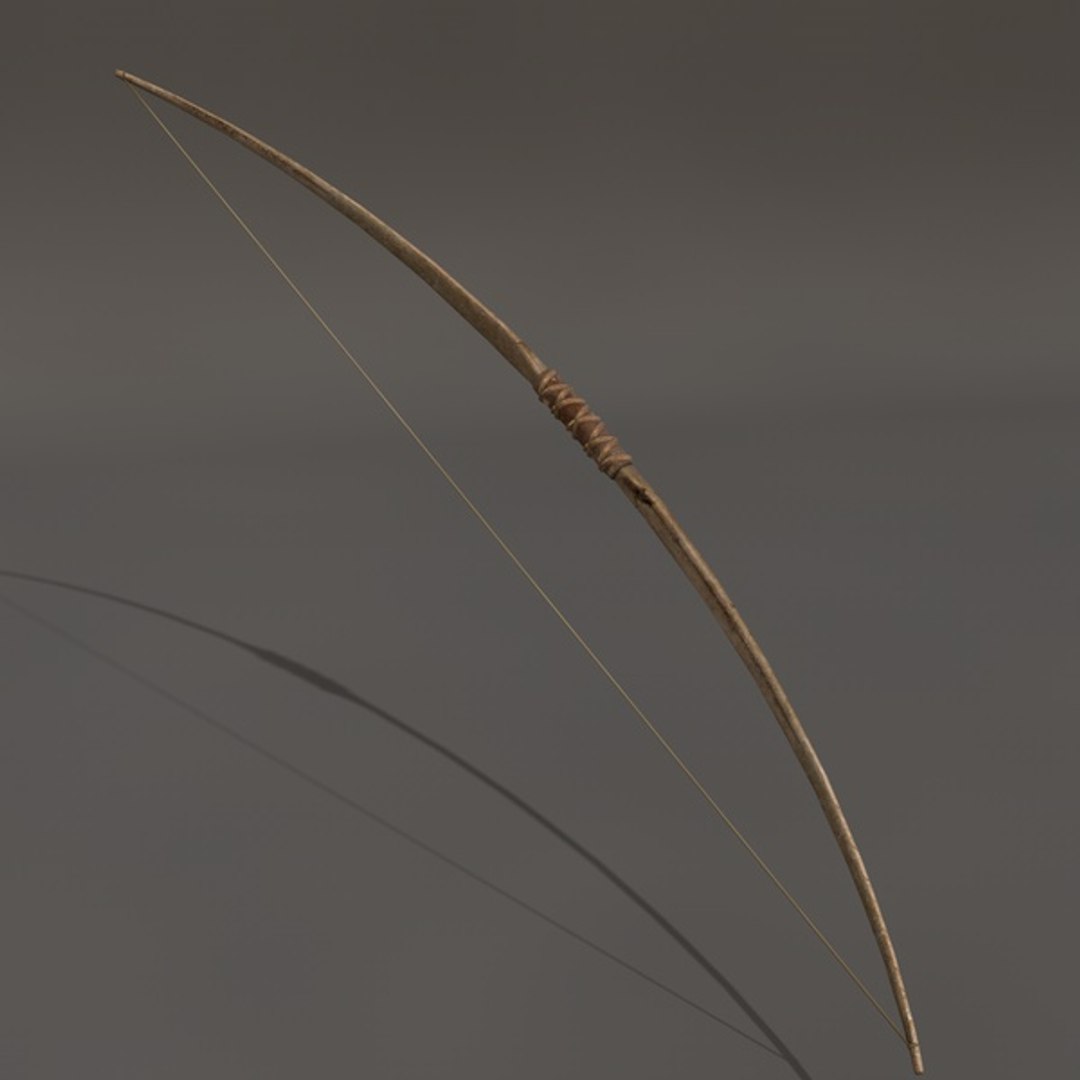 C4d Medieval Longbow