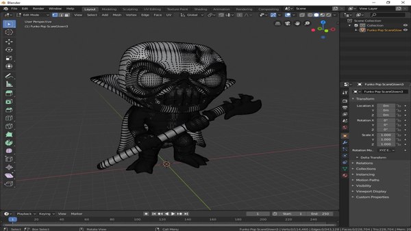 Funko Pop Scare Glown 3D model - TurboSquid 1993981