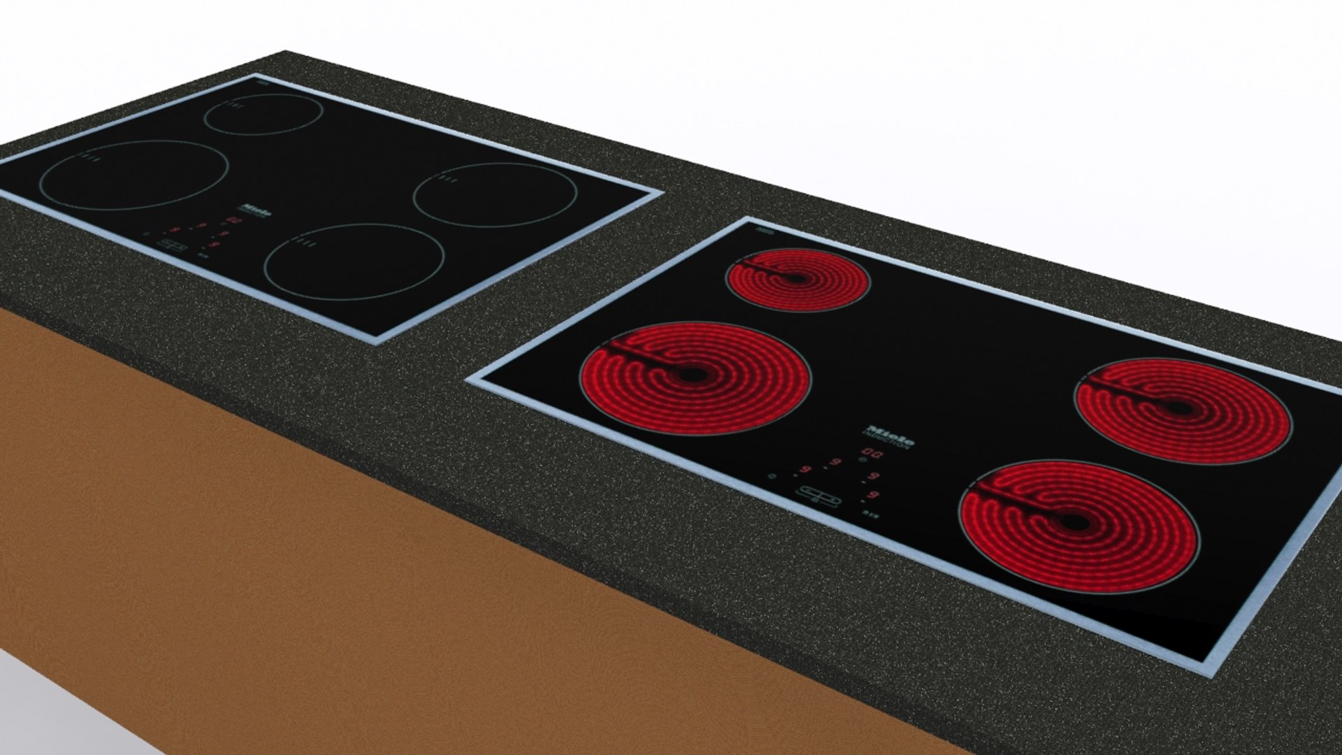 3d Miele Ceramic Hob 1