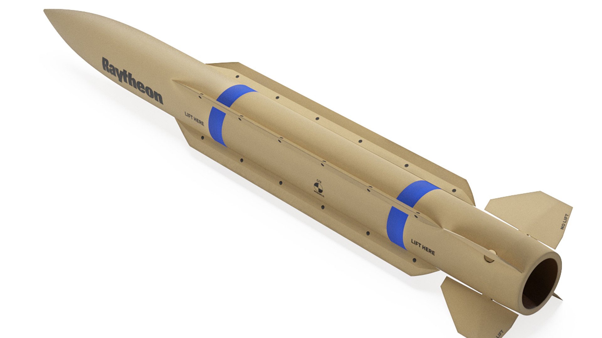 Raytheon Peregrine AMRAAM Missile 3D Model - TurboSquid 2250999