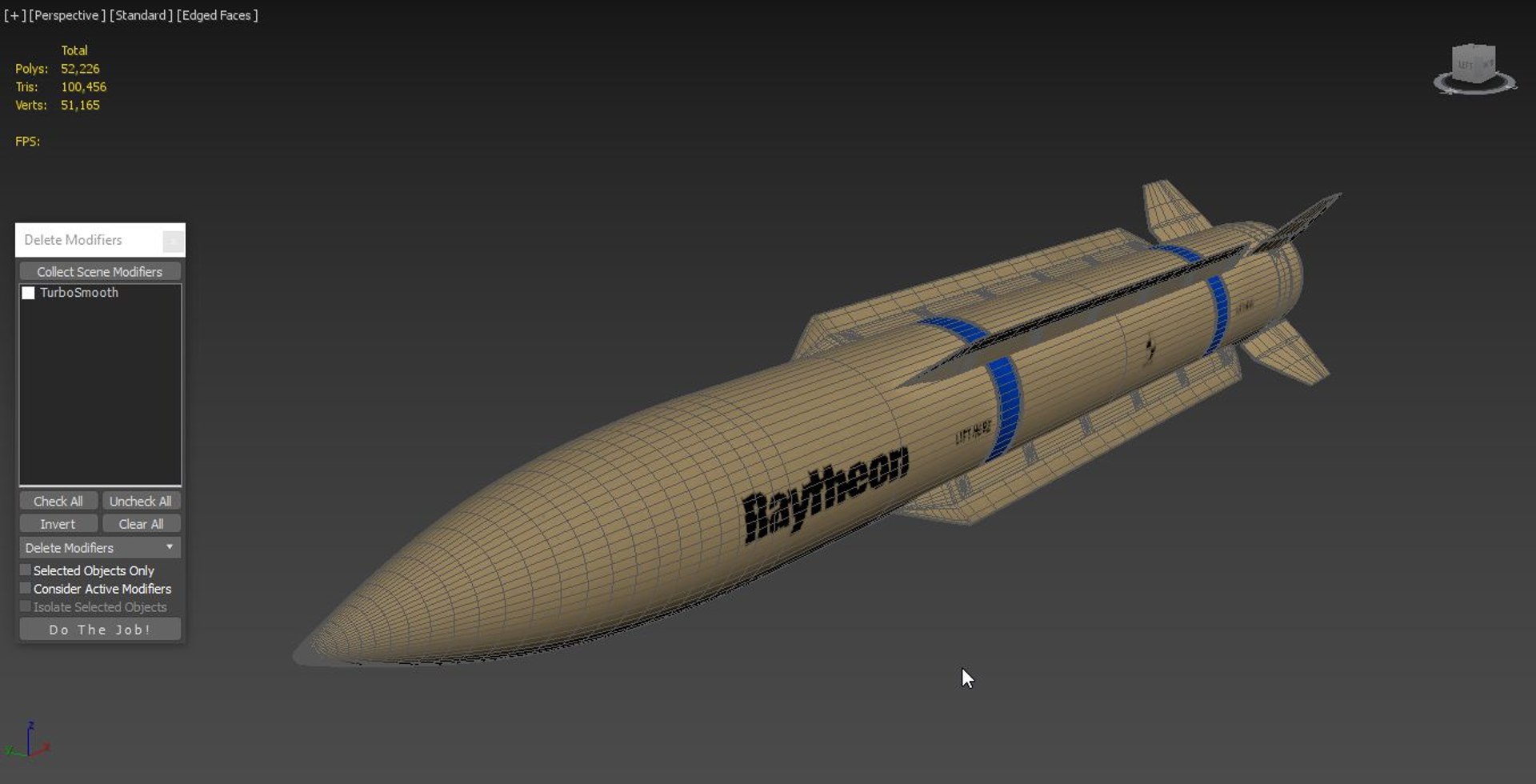 Raytheon Peregrine AMRAAM Missile 3D Model - TurboSquid 2250999
