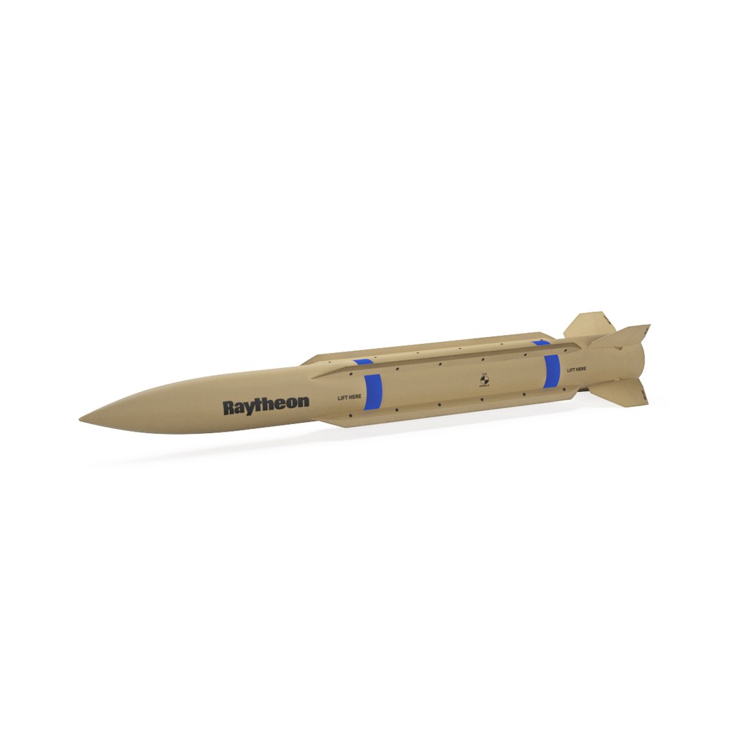 Raytheon Peregrine AMRAAM Missile 3D Model - TurboSquid 2250999