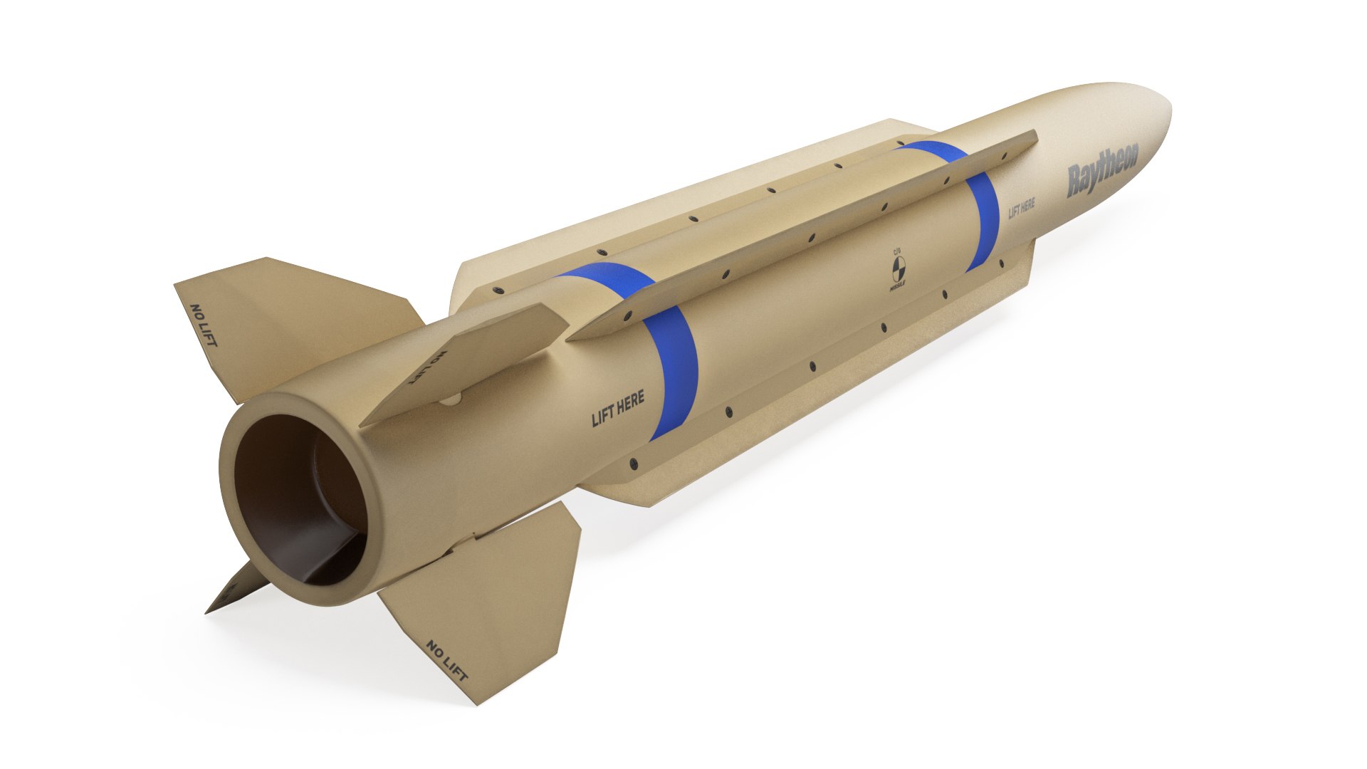 Raytheon Peregrine AMRAAM Missile 3D Model - TurboSquid 2250999