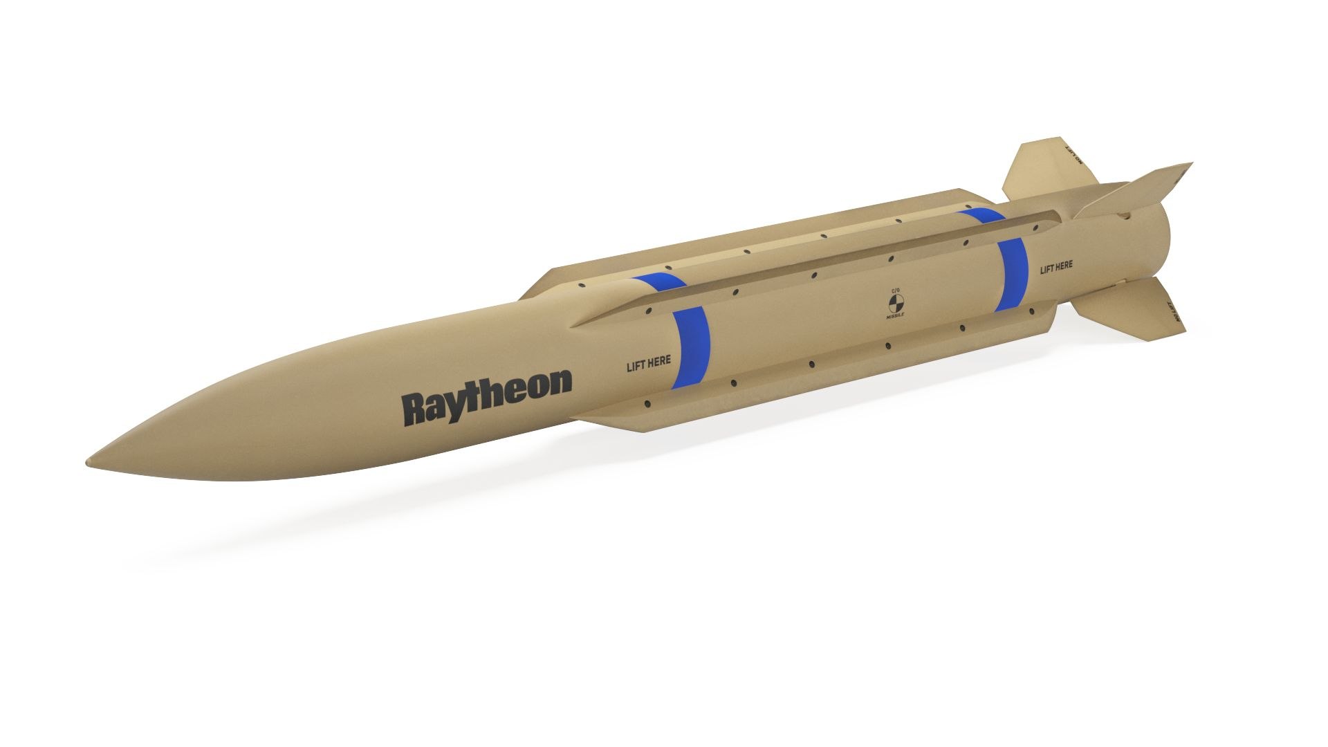 Raytheon Peregrine AMRAAM Missile 3D Model - TurboSquid 2250999
