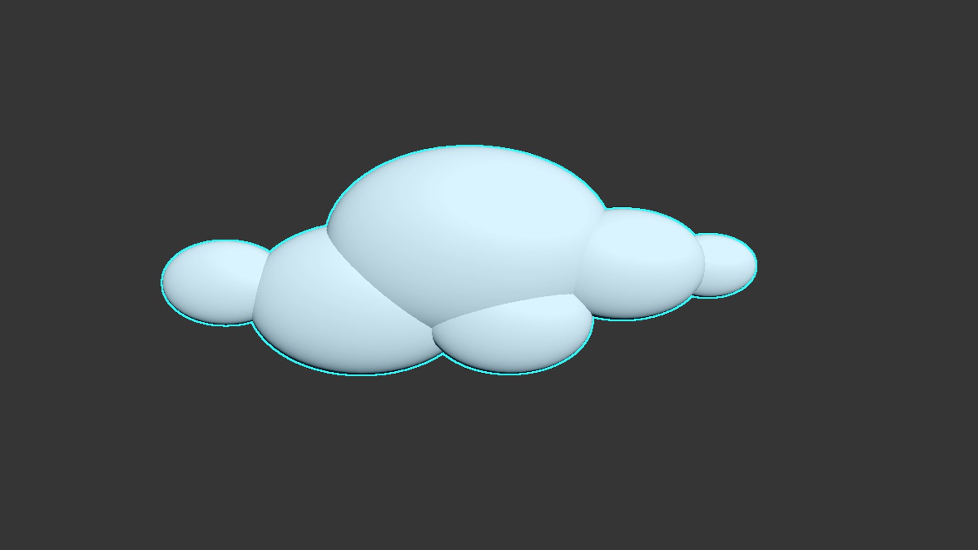 Cloud model 32 piece 3D - TurboSquid 1785437