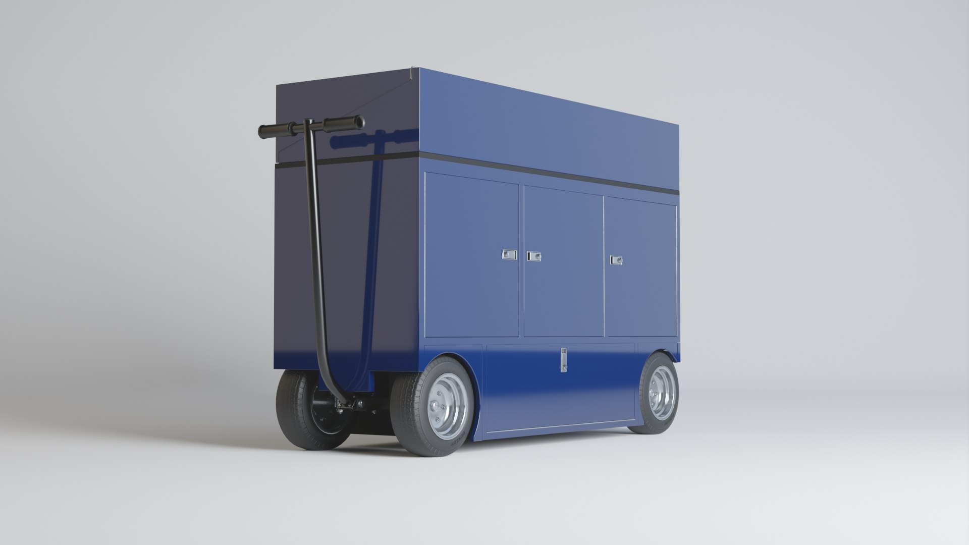 3D Workstation Cart With Top PBR Model - TurboSquid 1979197